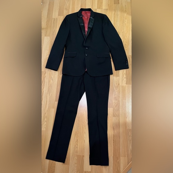 Billy London | Suits & Blazers | Black Tuxedo Suit | Poshmark
